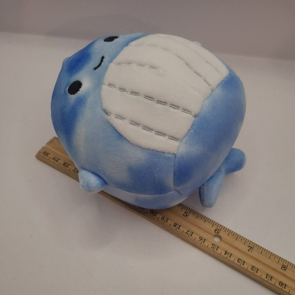 Kellytoy | Toys | Rare Squishmallow 5 Samir Blue Tie Dye Whale Plush ...